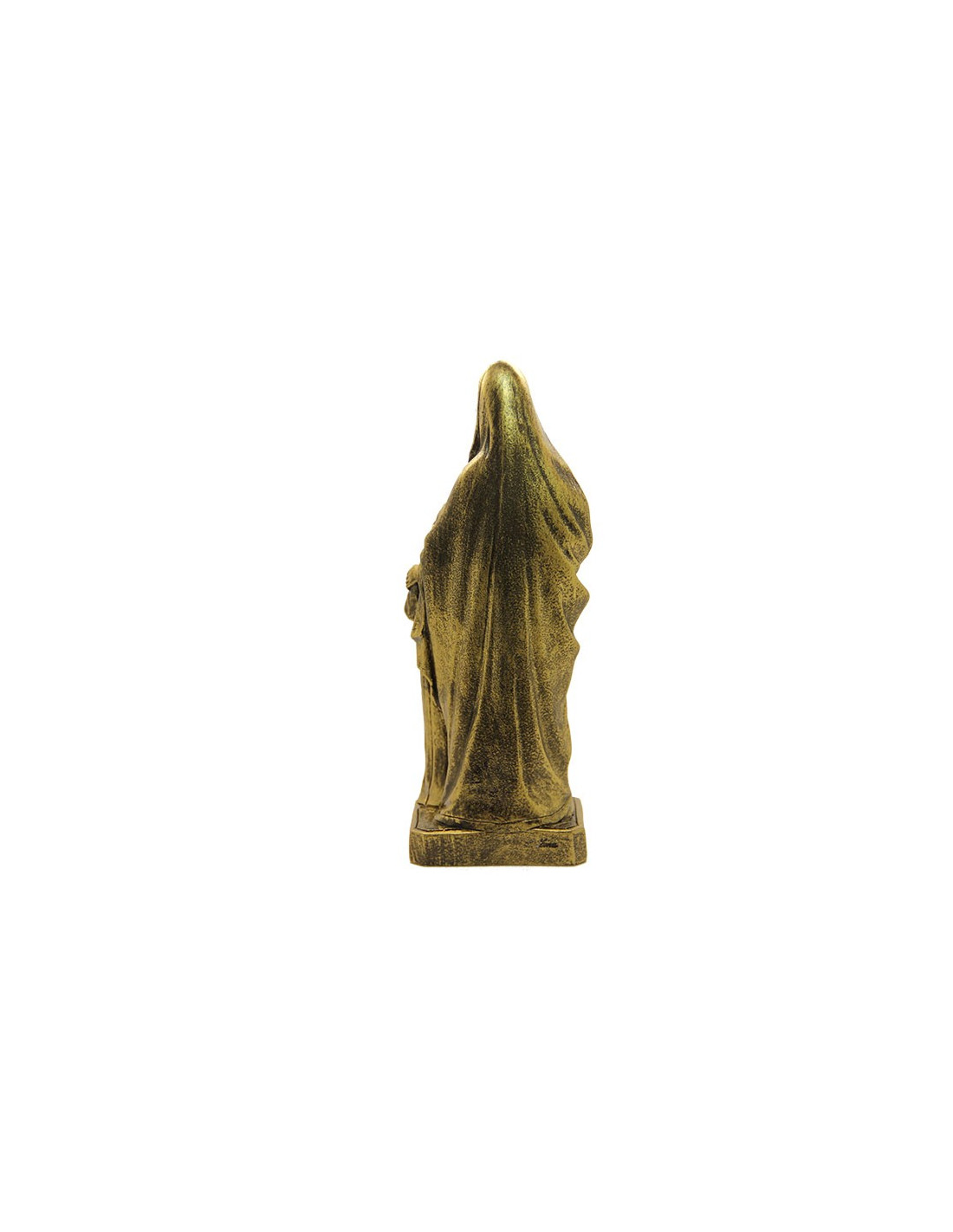 Statue in Holy Anna Marble powder bronze color 22 cm