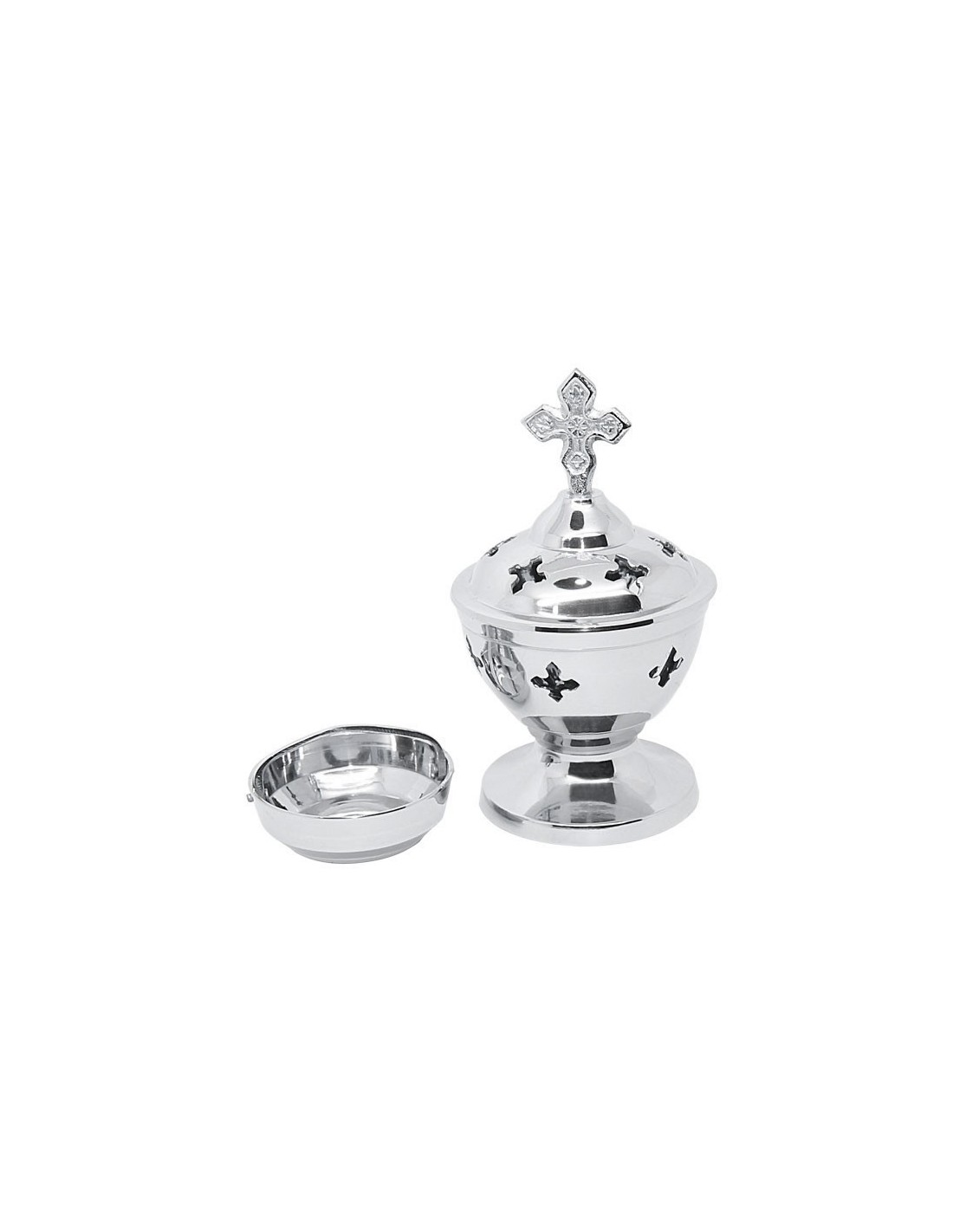 Church Censer table with silver cross